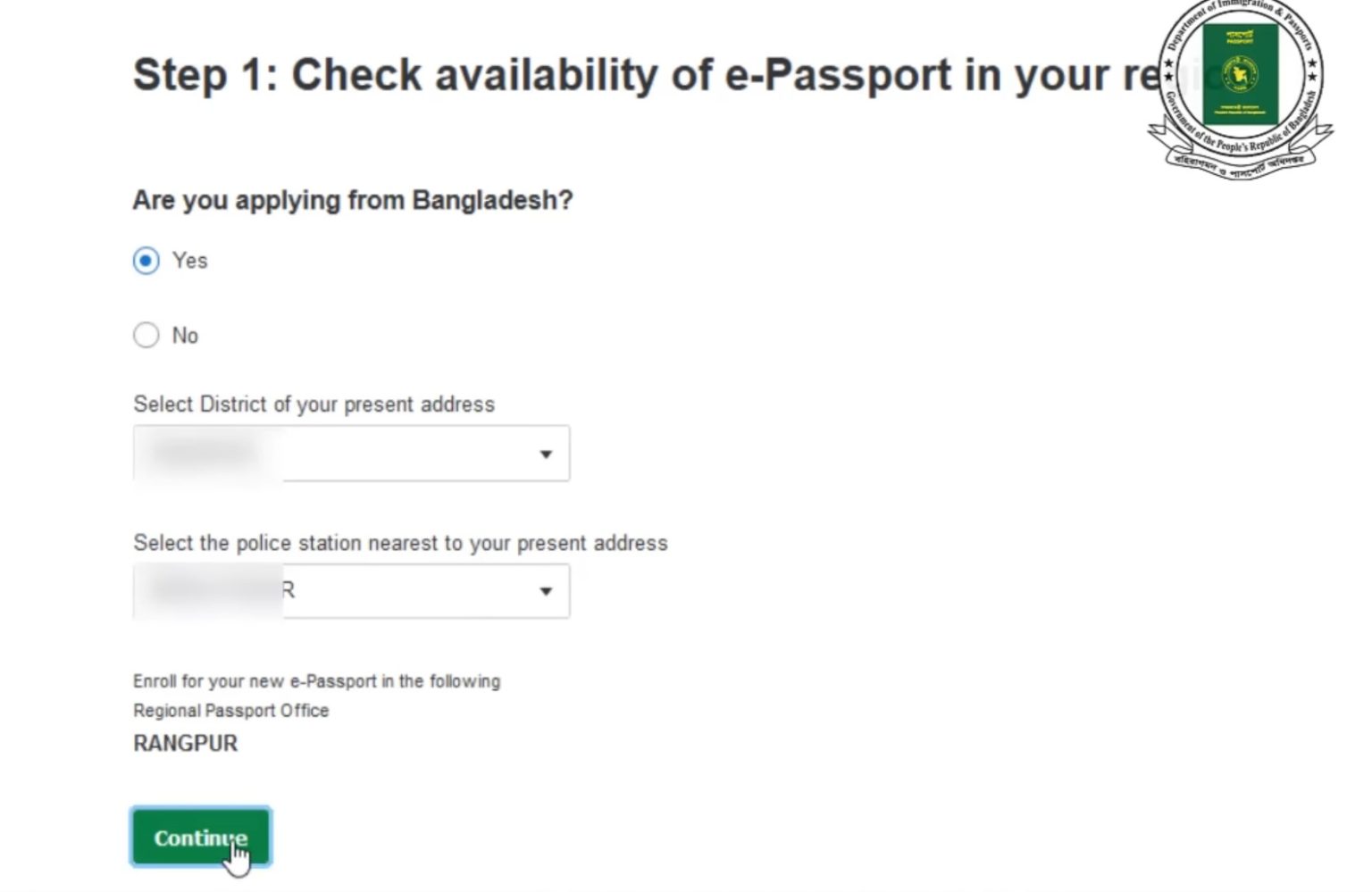 E‑Passport Online Registration | Easy steps to apply E-Passport