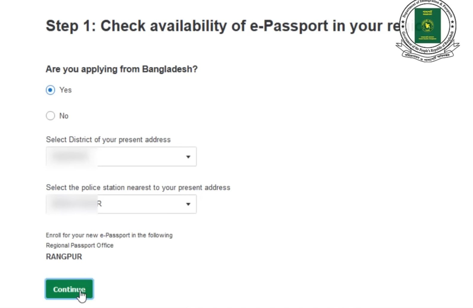 E‑Passport Online Registration | Easy steps to apply E-Passport